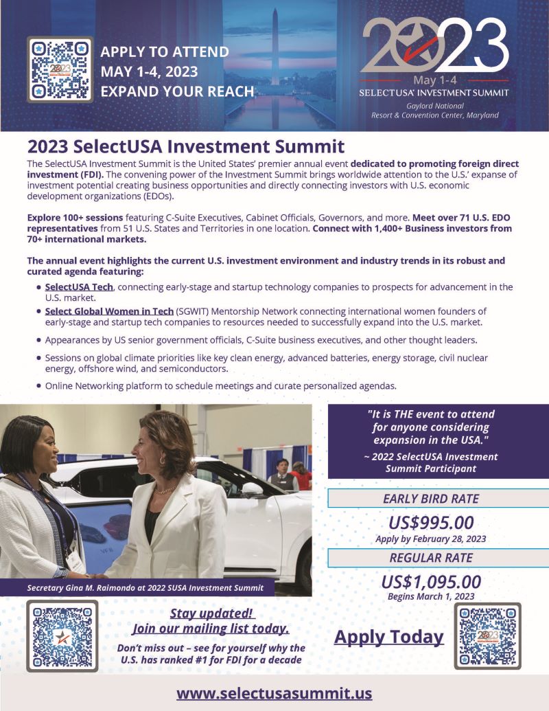 SelectUSA Investment Summit | AmCham